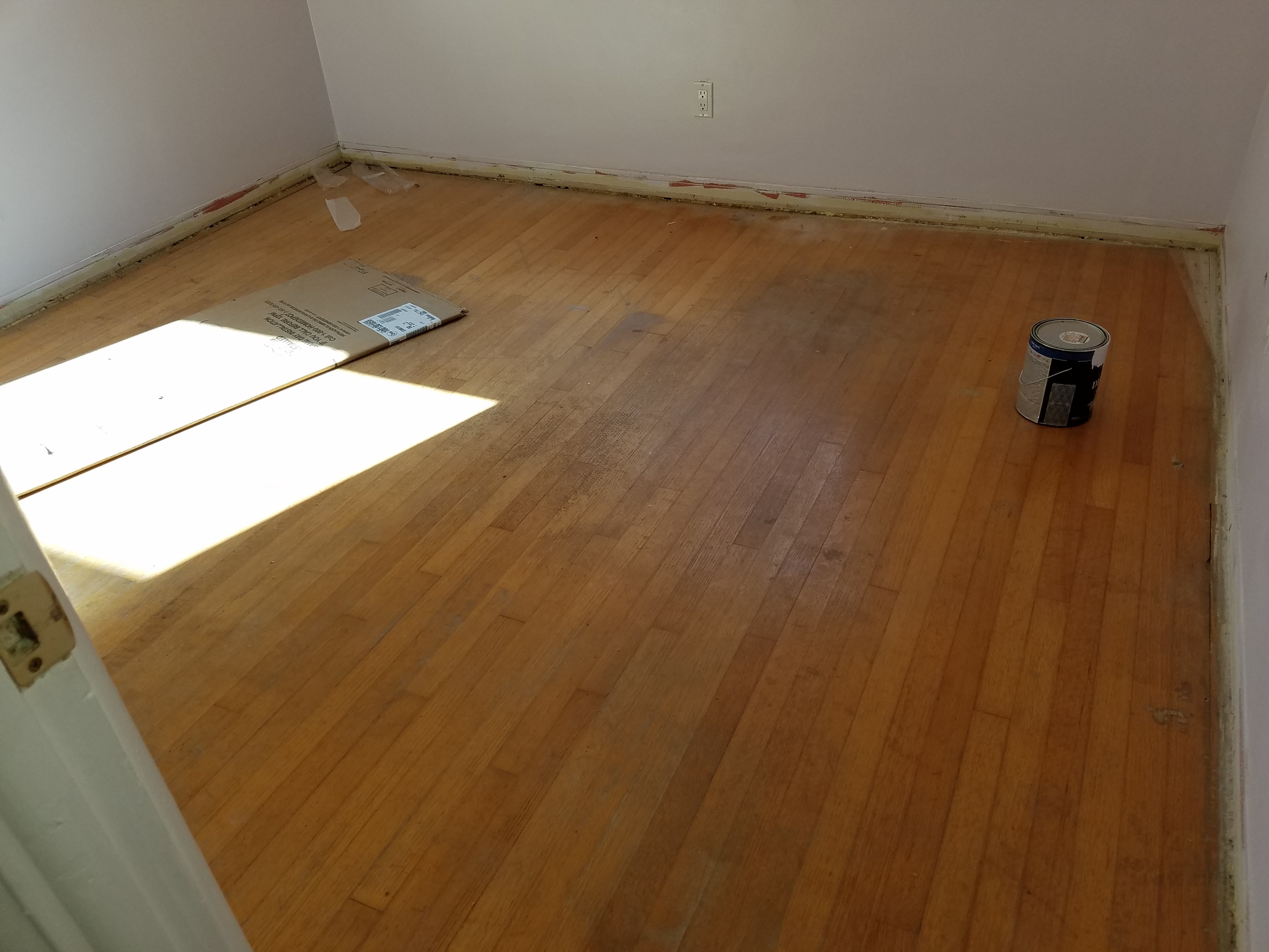 Light Stain Refinish Oct 2016 | B&M Hardwood Floors